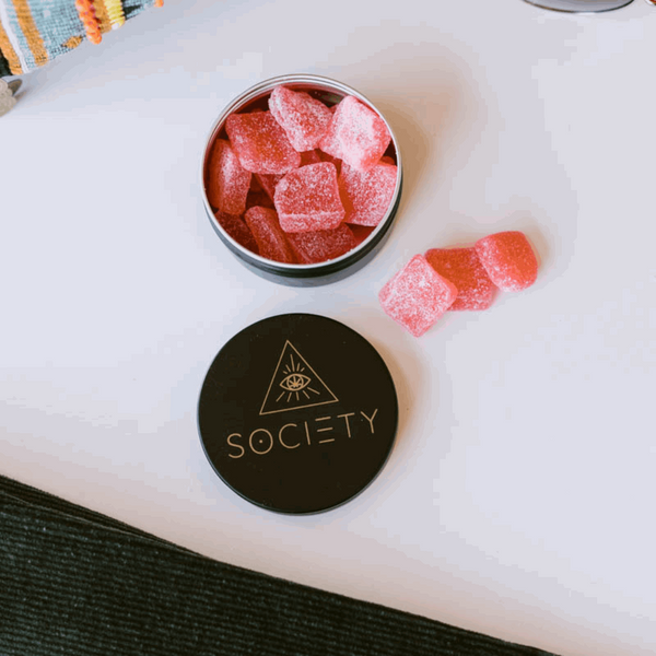 Fun Mood Gummy aka 1:1 Adult Gummy with 12mg of THC:CBD – Society